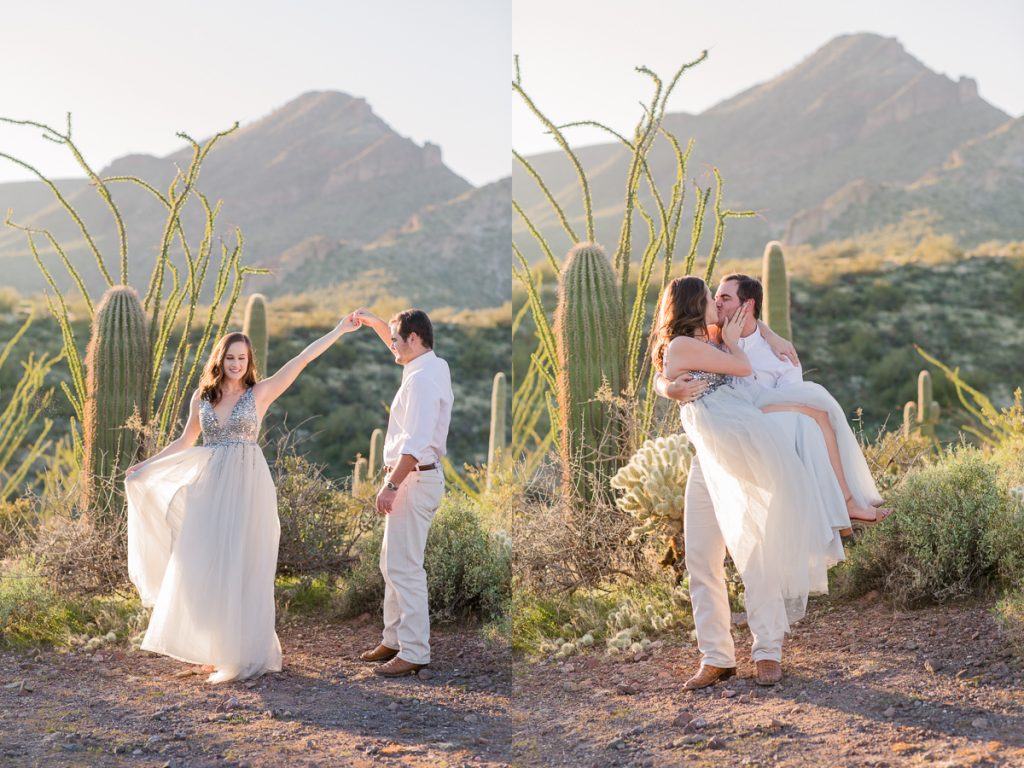 Adventurous Phoenix, Arizona Desert Photos | Lindsey & Jack | www ...