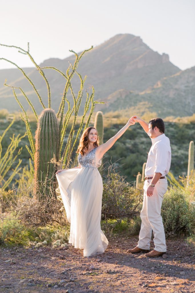 Adventurous Phoenix, Arizona Desert Photos | Lindsey & Jack | www ...