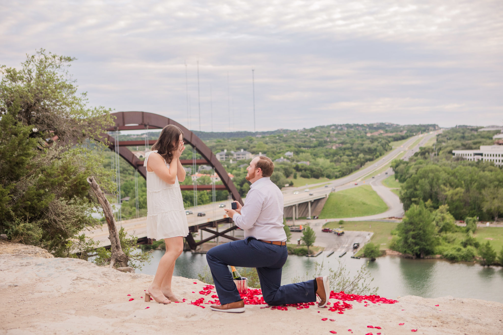 360 Overlook Pennybacker Bridge Marriage Proposal | Lane & Morgan - www ...