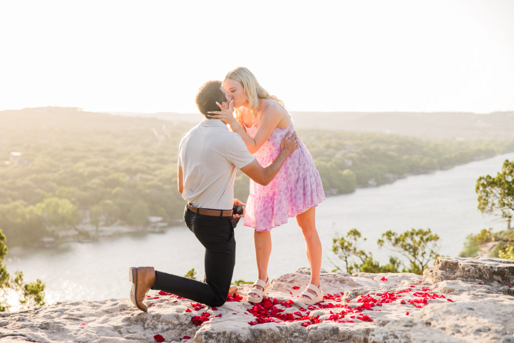 Sunset Mount Bonnell Marriage Proposal | Joe & Ashlyn - www ...