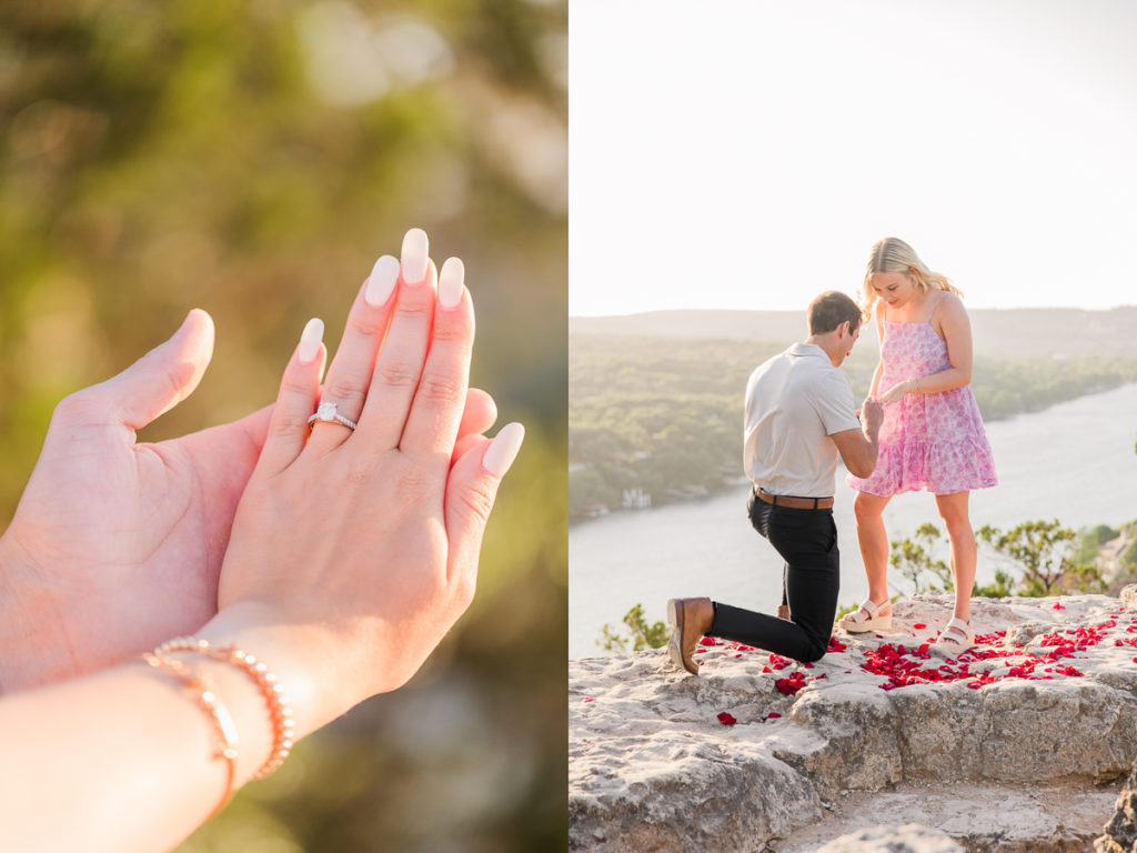 Sunset Mount Bonnell Marriage Proposal | Joe & Ashlyn - www ...