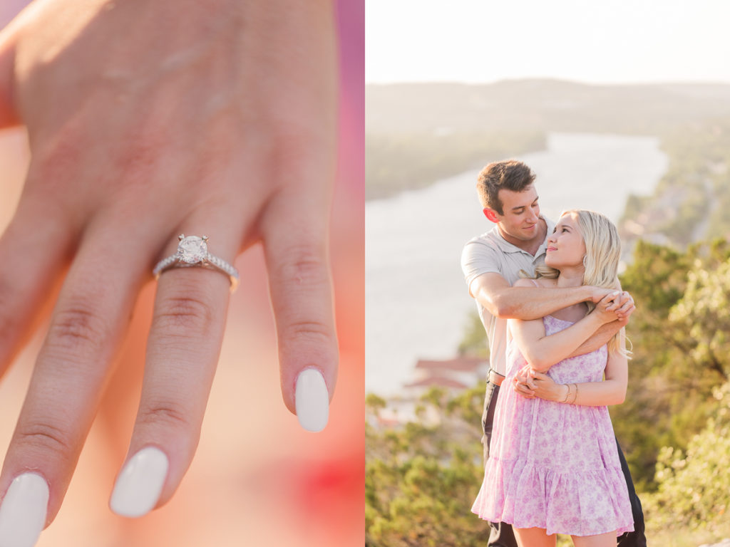 Sunset Mount Bonnell Marriage Proposal | Joe & Ashlyn - www ...