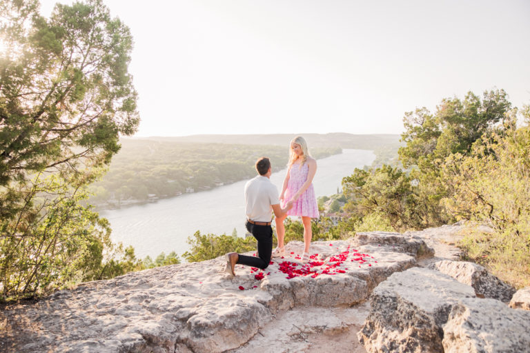 Sunset Mount Bonnell Marriage Proposal | Joe & Ashlyn - www ...