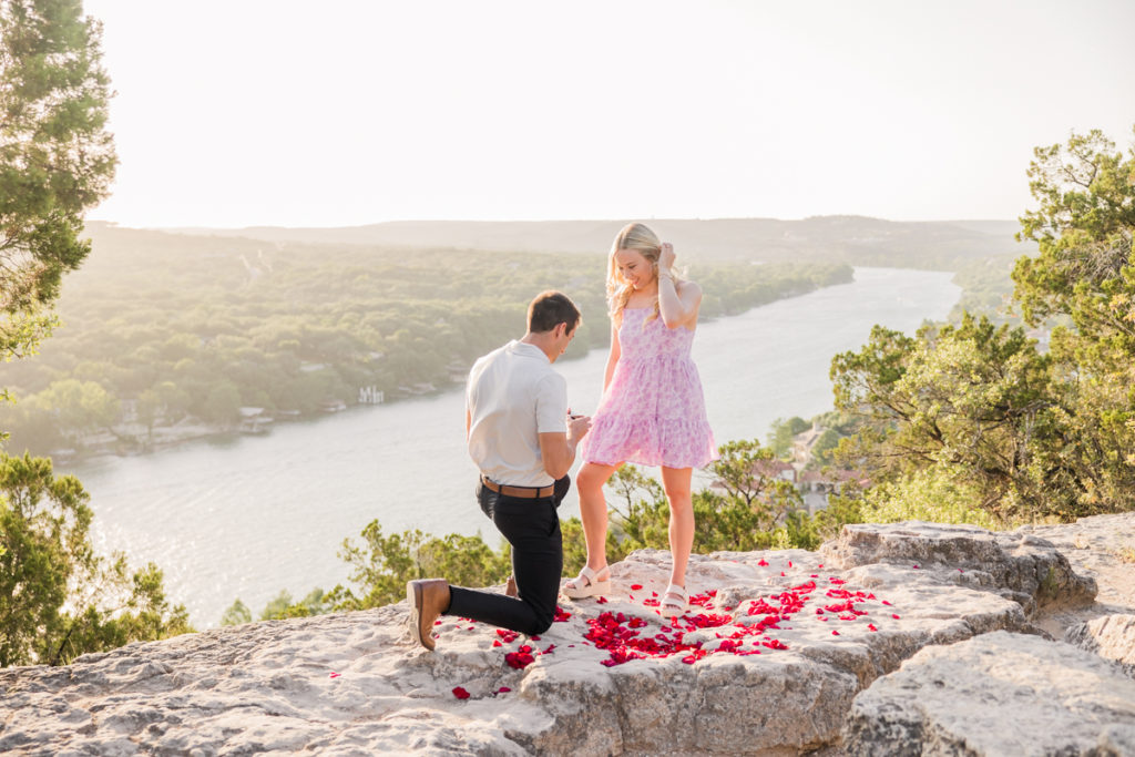 Sunset Mount Bonnell Marriage Proposal | Joe & Ashlyn - www ...