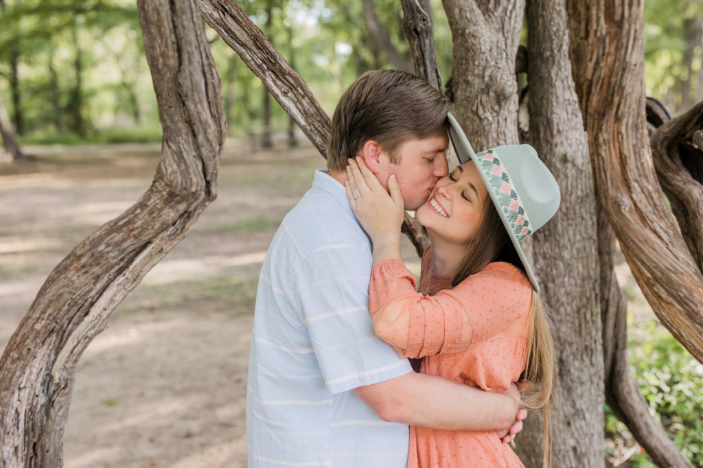 Sunset Engagement Photos at McKinney Falls State Park | Toni & Gabe ...