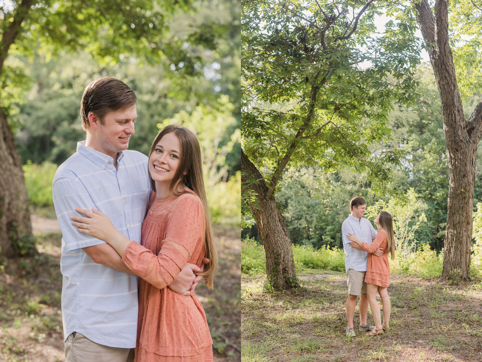 Sunset Engagement Photos at McKinney Falls State Park | Toni & Gabe ...